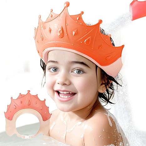KOMIDK Baby Shower Cap Shield Bathing Cap Safe Silicone Prot | Inspire ...