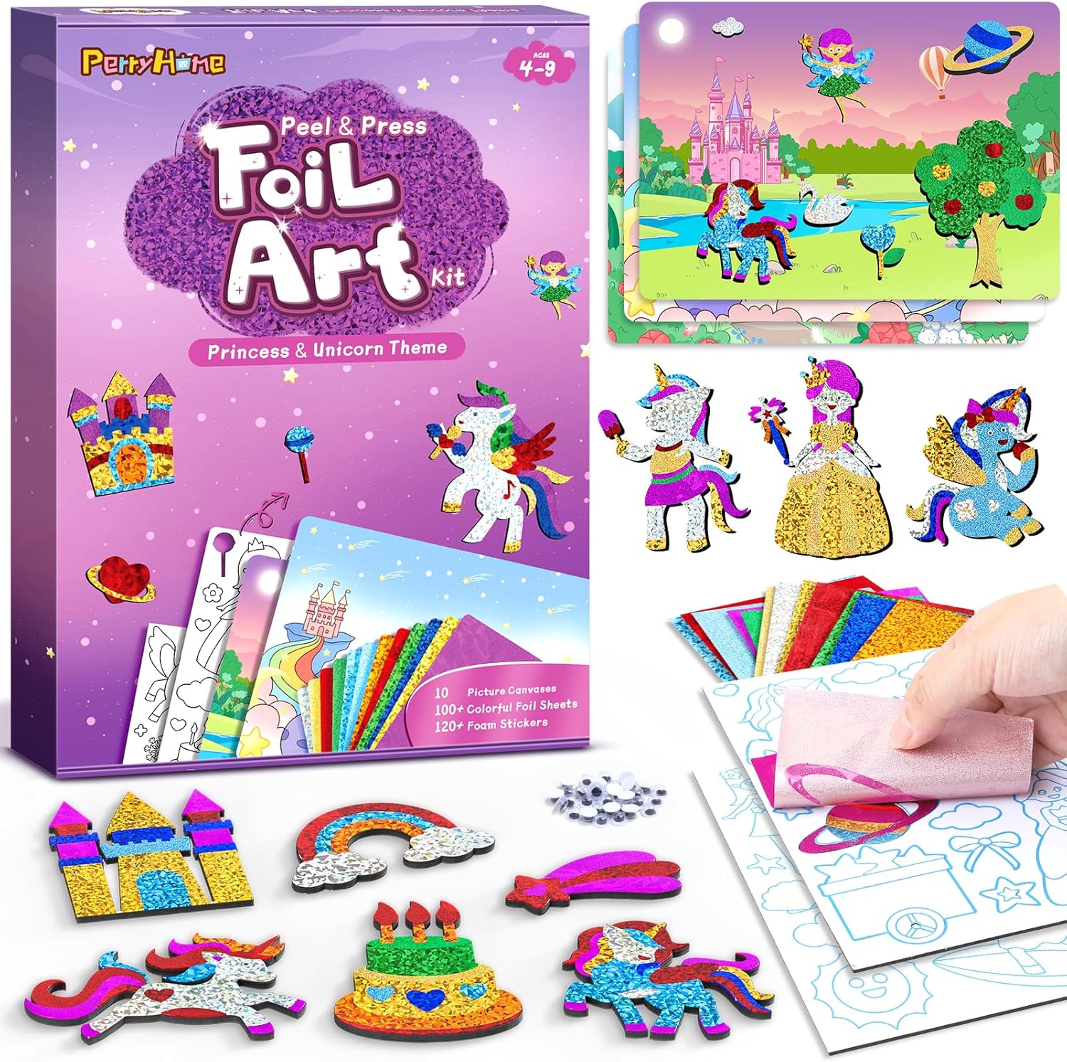Foil Arts and Crafts for Kids Ages | Inspire Uplift