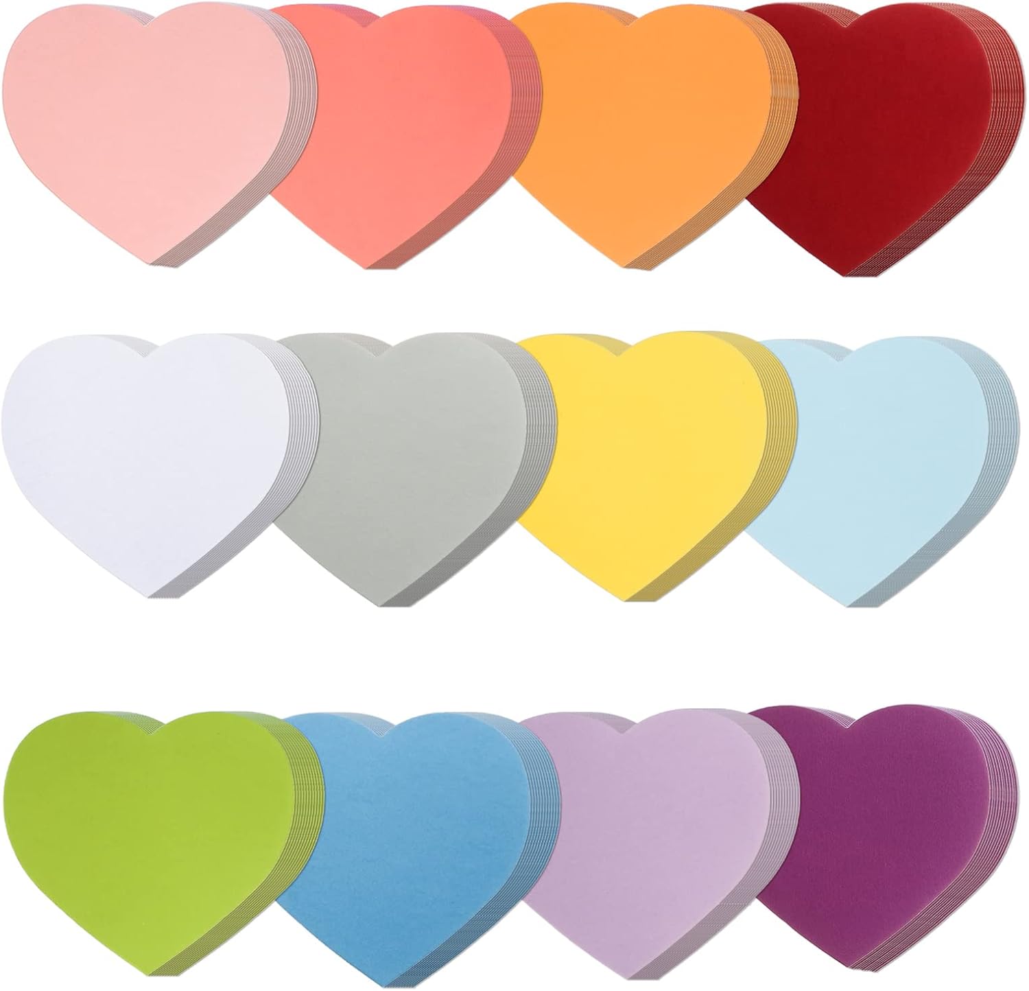 Heart Cutouts Paper Hearts 6 Inches Heart Shaped | Inspire Uplift