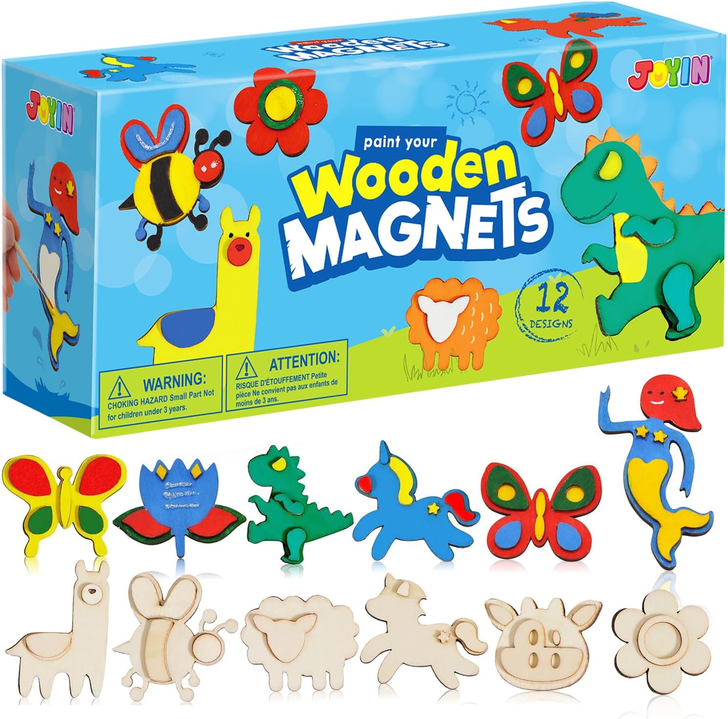 Wooden Magnets, Spring Arts & Crafts for Boys and Girls, Chi | Inspire ...