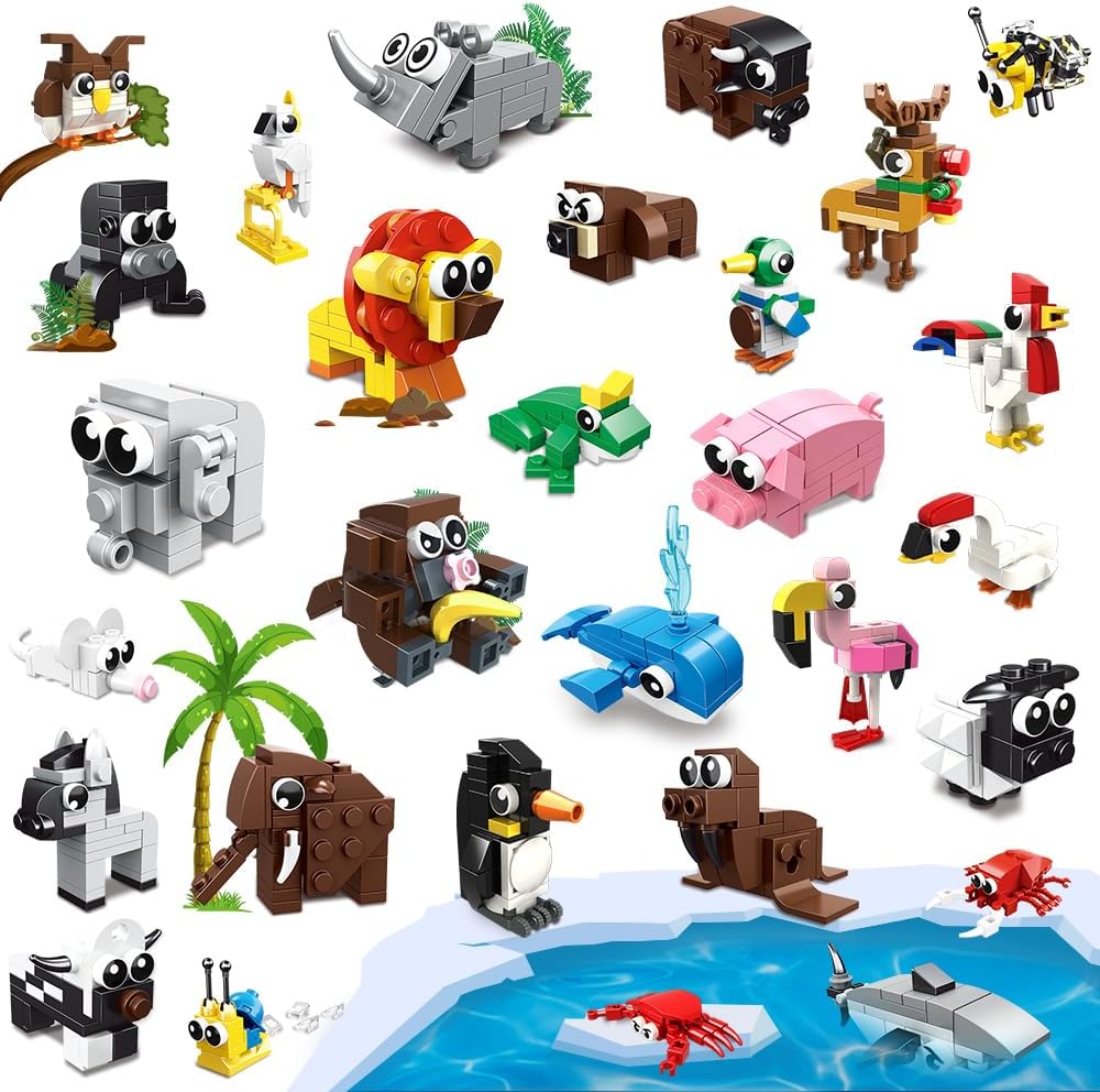 Animals Building Blocks Sets for Classroom | Inspire Uplift