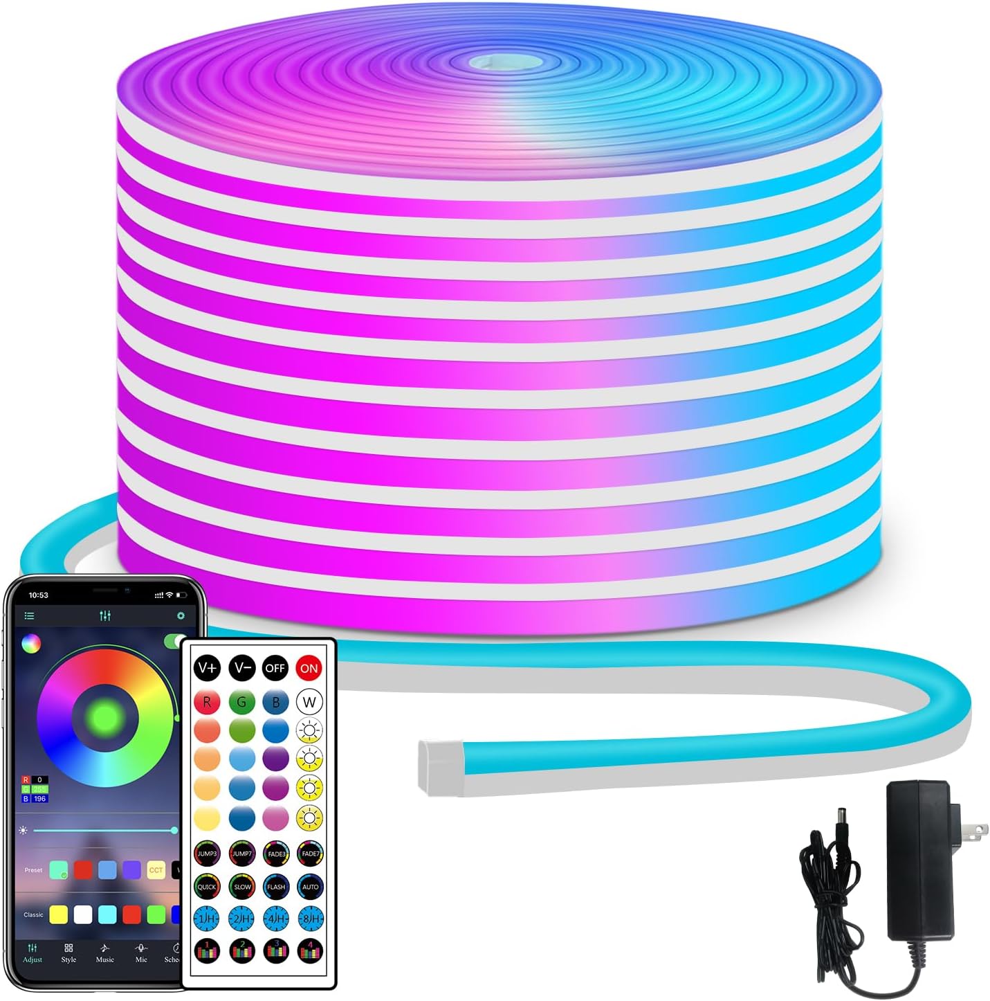 LED neon Rope Lights LED neon Strip Lights | Inspire Uplift