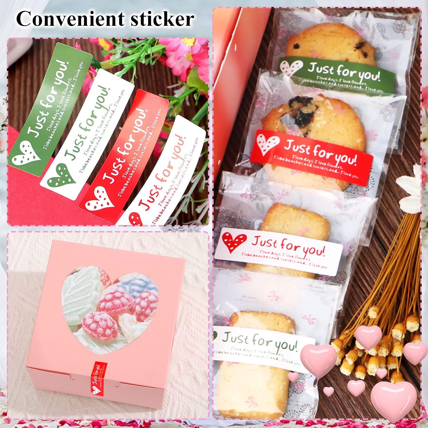 12 Pack 4x4x2.6 Inches Red Pink Heart Shaped Boxes with Wind | Inspire ...