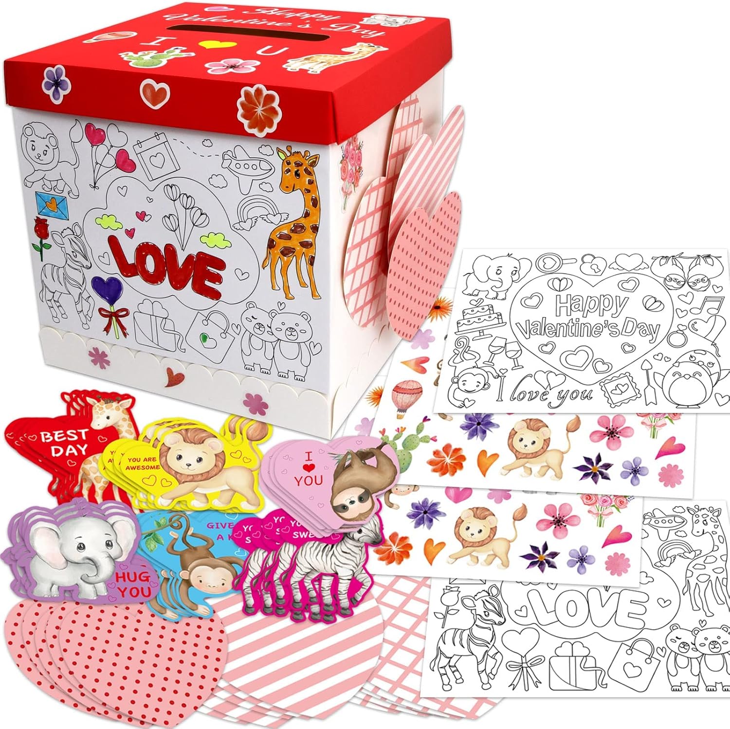 Valentines Day Mailbox for Kids Classroom | Inspire Uplift