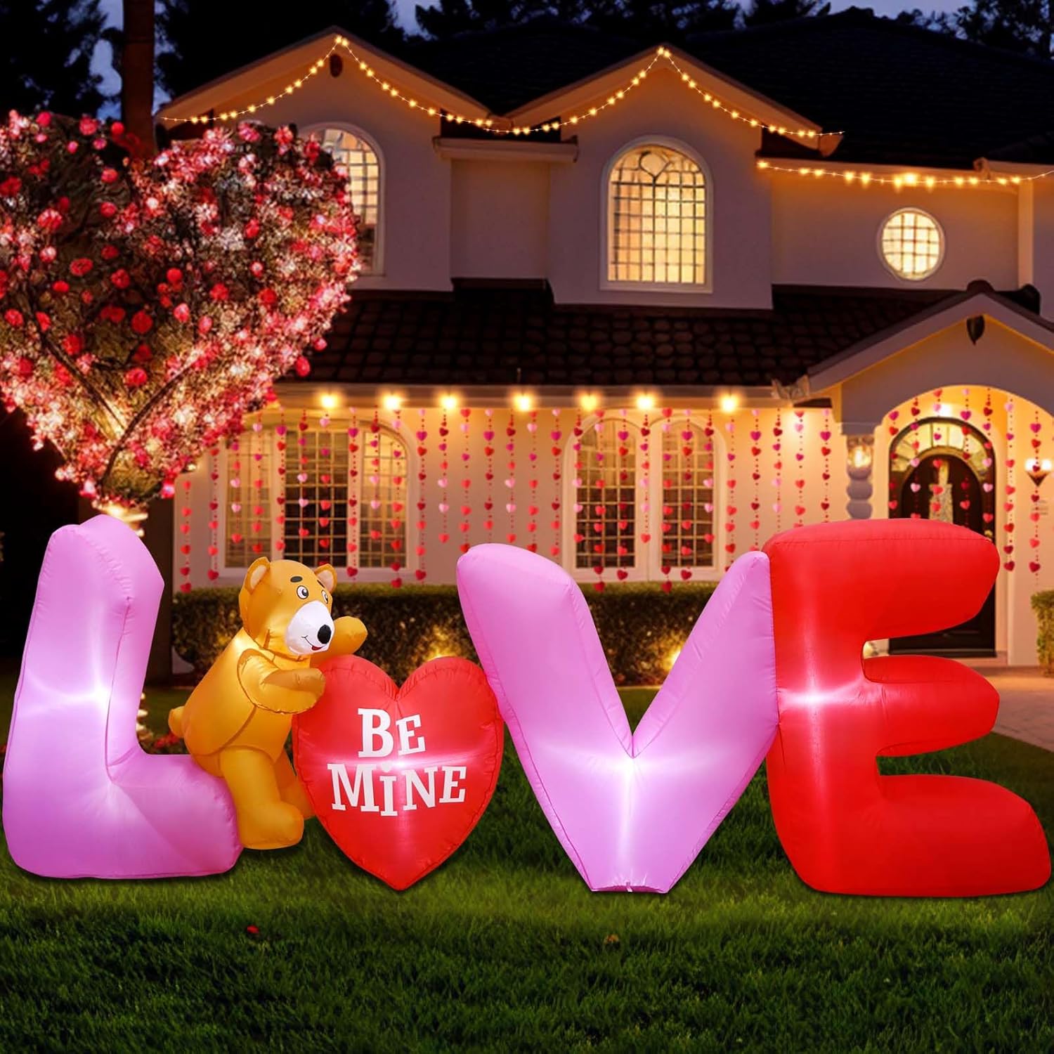 Valentines Inflatables Love Letters with Lovely Bear | Inspire Uplift