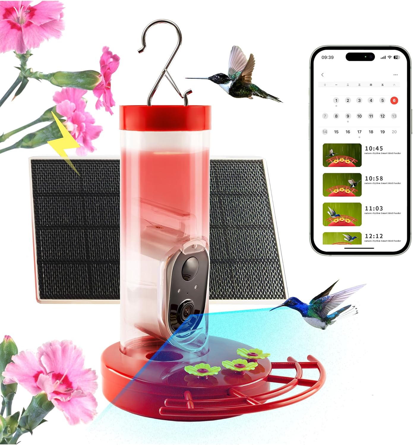 Smart Bird Feeder with Camera, Smart Hummingbird Feeder, AI | Inspire ...