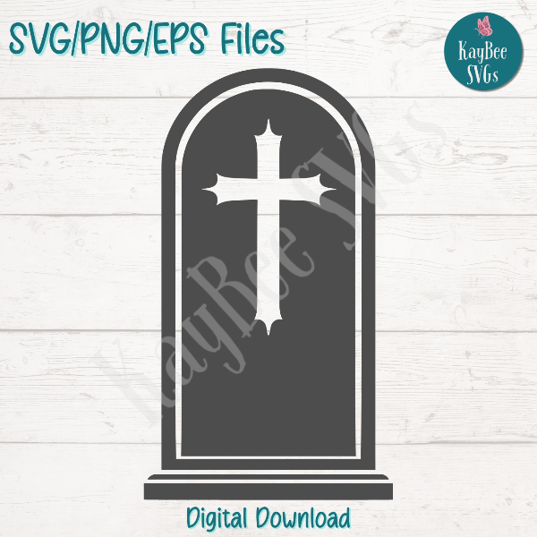 Tombstone SVG PNG EPS Cut File Bundle | Inspire Uplift