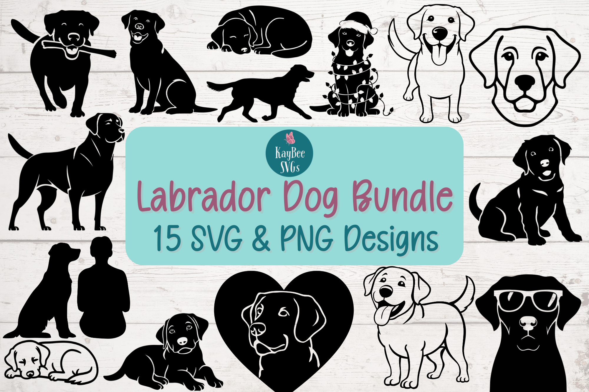 Black Lab Svg | Inspire Uplift