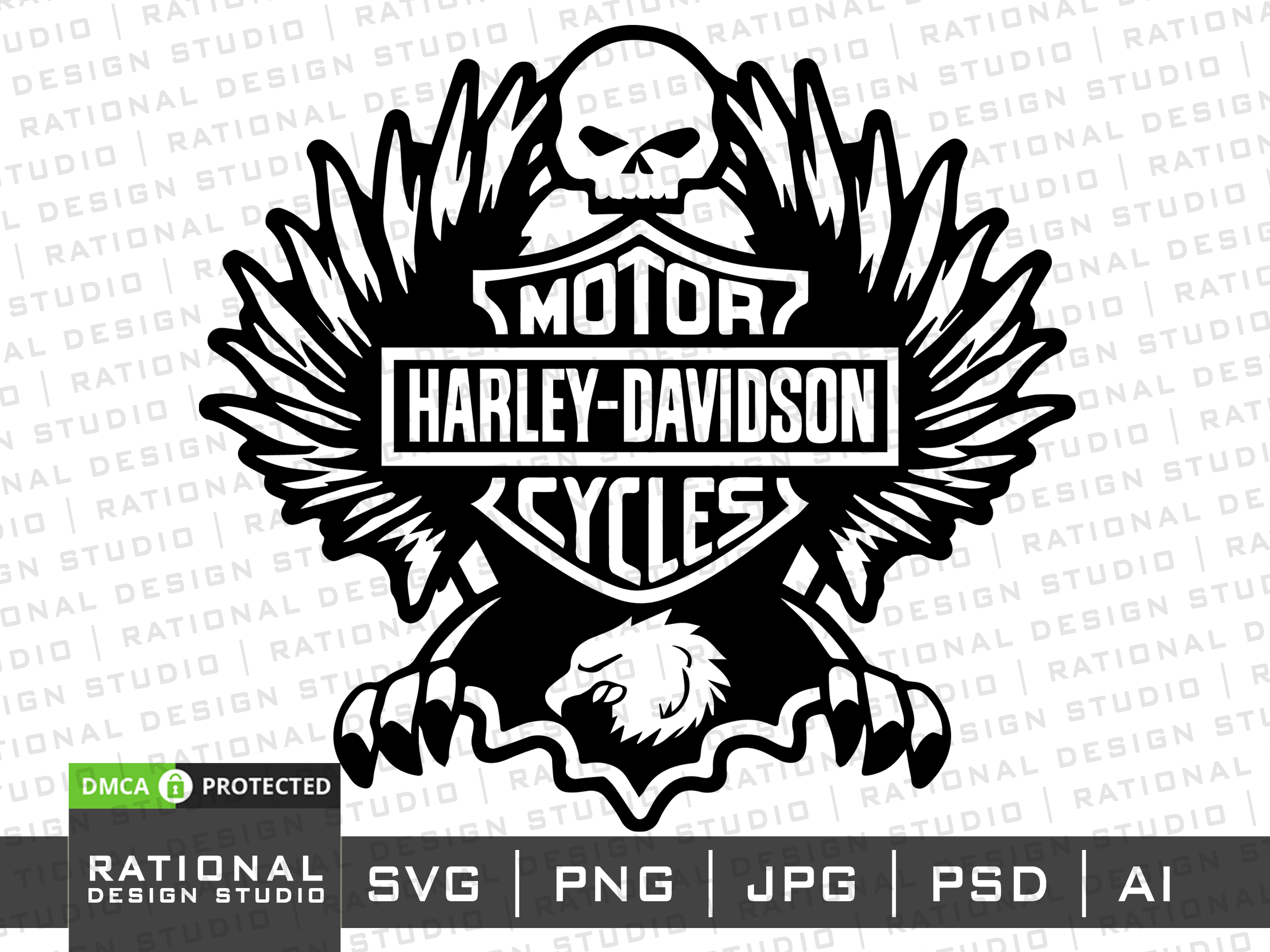 Harley Davidson 2 Svg Png Cricut Cutting files, sublimation | Inspire Uplift
