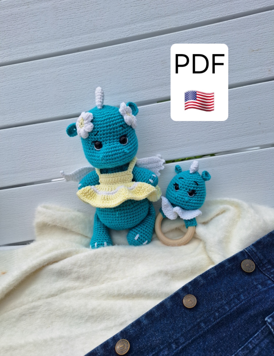 Crochet toy Crochet pattern easy pattern Digital pattern Bab | Inspire ...