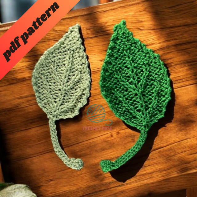 Crochet Leaf Pattern - Inspire Uplift