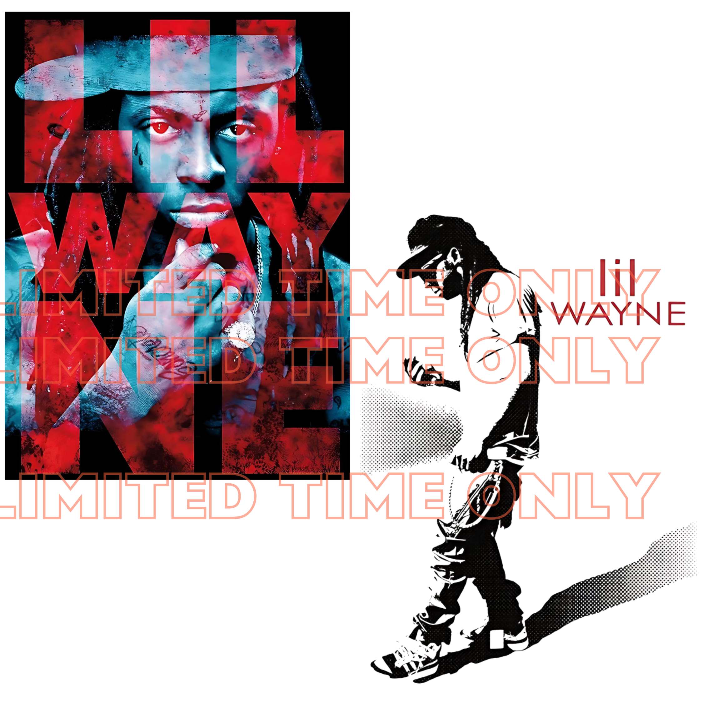 lil wayne png bundle, cash money, hip hop rap legend sublima | Inspire ...