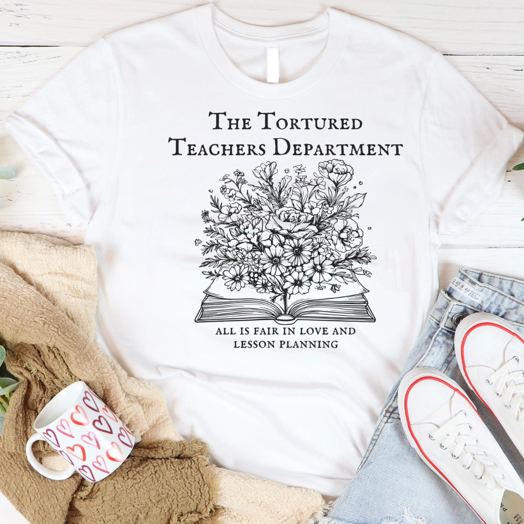 The Tortured Teachers Department Retro Teaching Album PNG | Inspire Uplift