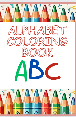 Alphabet coloring book for kids | Inspire Uplift