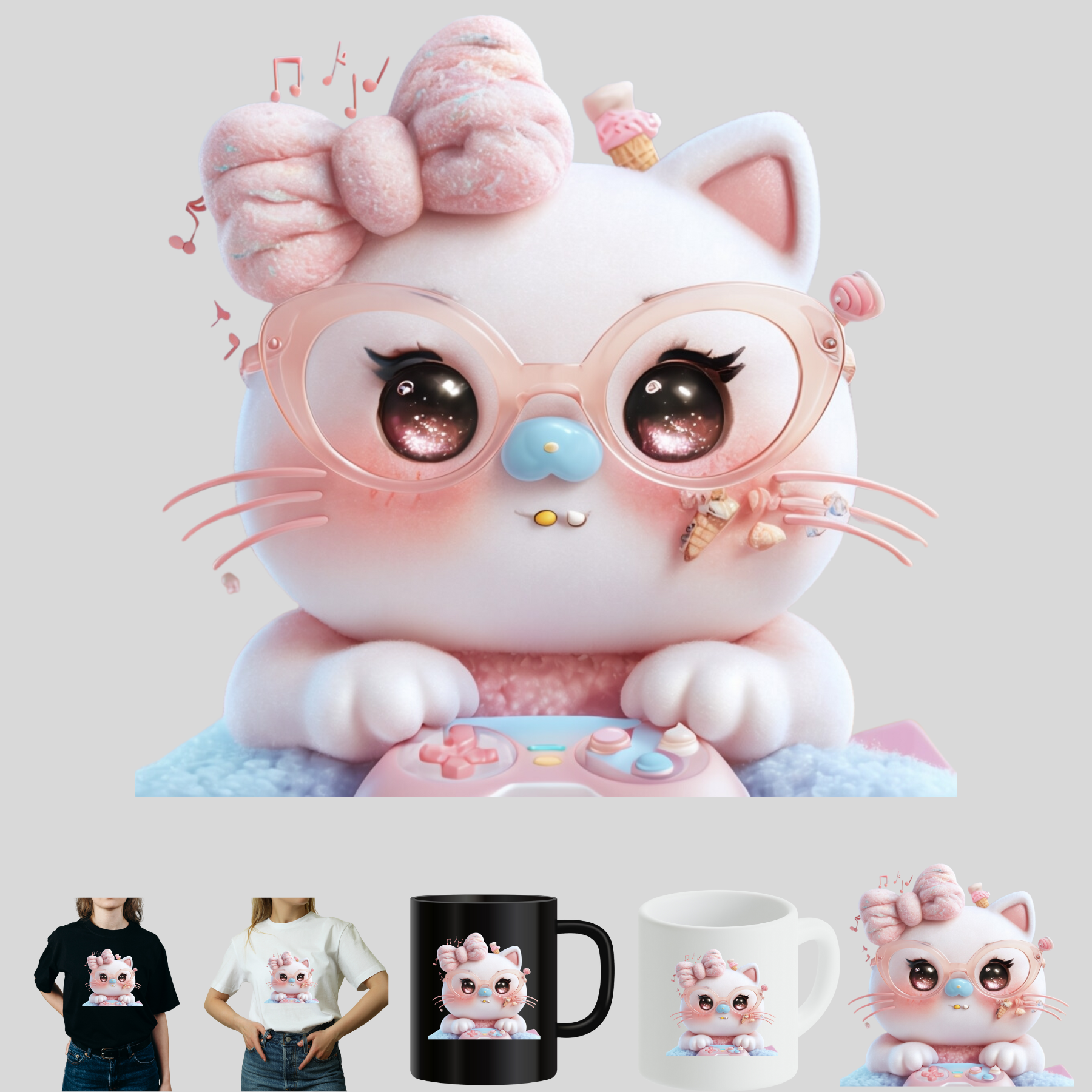 hello kitty PNG, Hello Kitty Clipart, Cuttable hello kitty P | Inspire ...