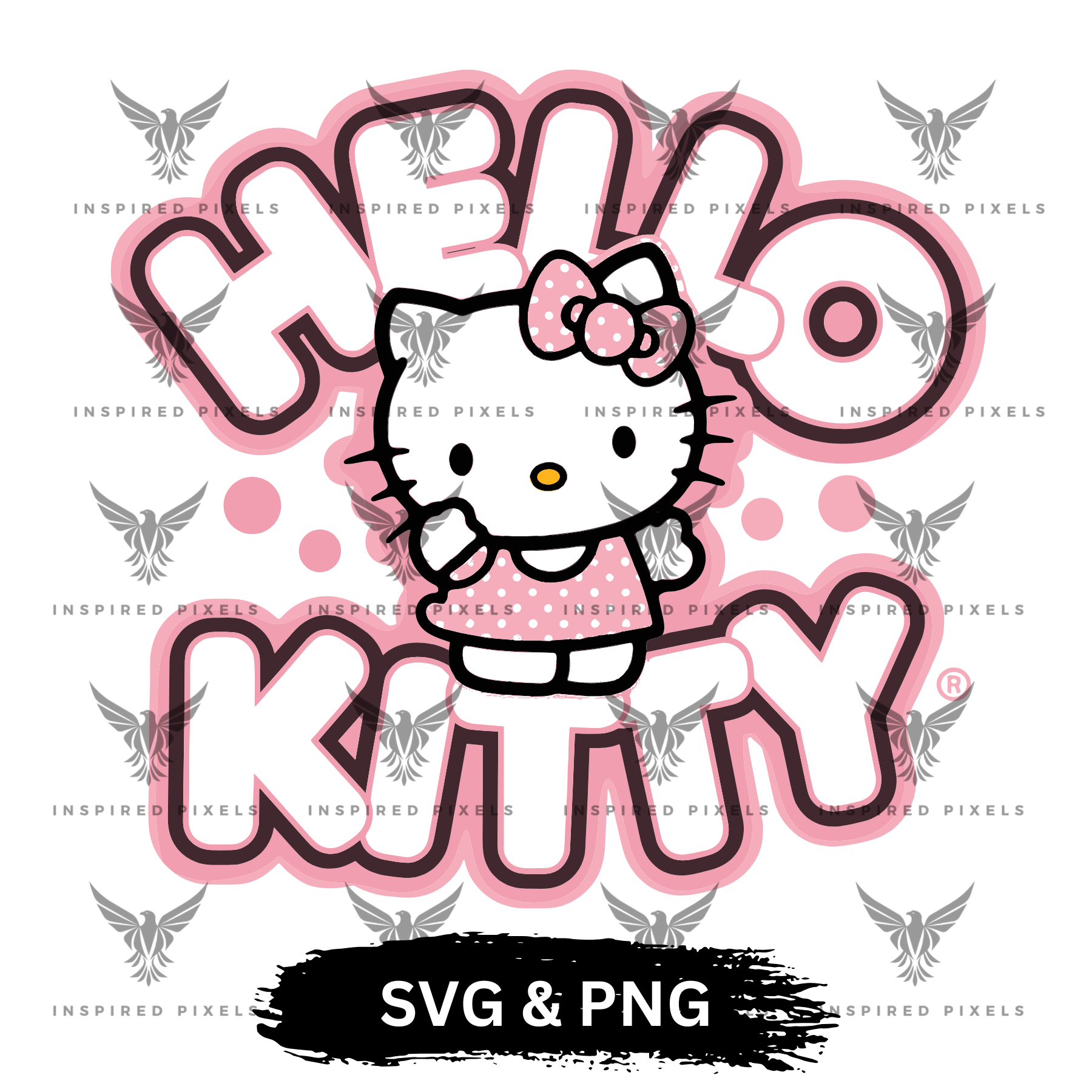 Hello Kitty Text PNG, Hello Kitty Text PNG, Hello Kitty PNG, | Inspire ...