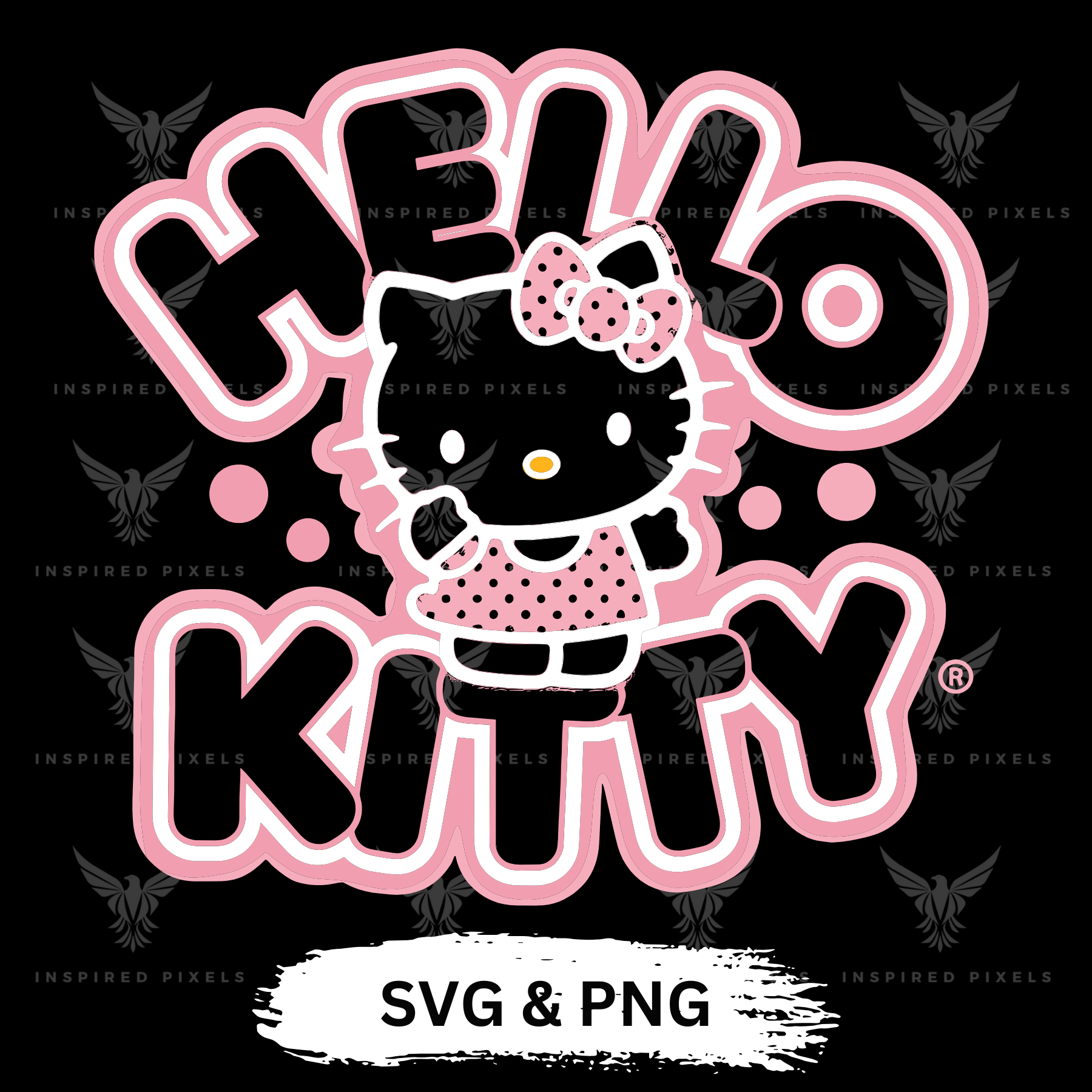 Hello Kitty Text PNG, Hello Kitty Text PNG, 6,Hello Kitty PN | Inspire ...