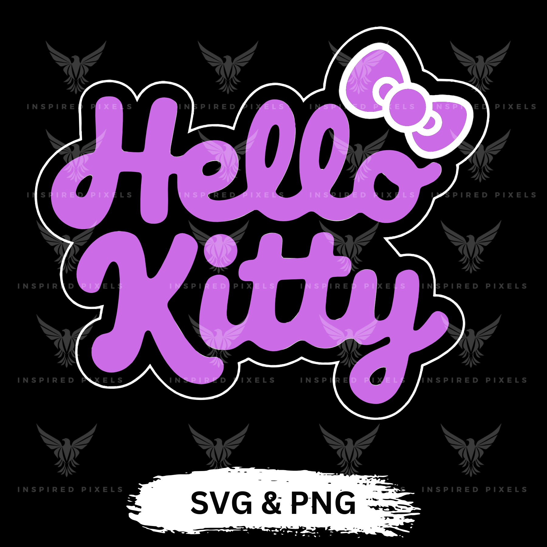 Hello Kitty Text SVG, Hello Kitty Text PNG,9.5,Hello Kitty P | Inspire ...