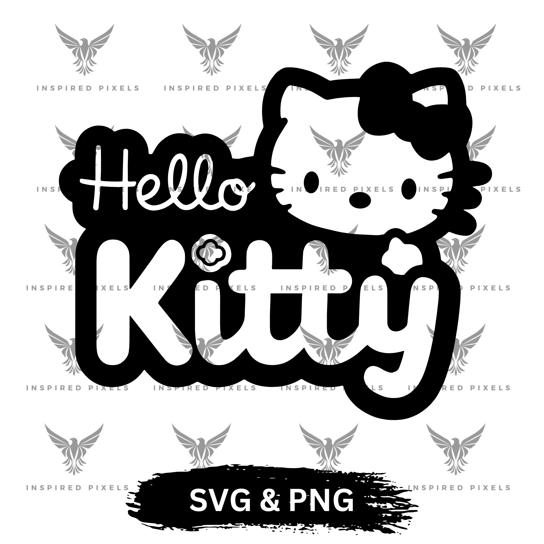 Hello Kitty Text SVG,Hello Kitty Text PNG,10.2,Hello Kitty P | Inspire ...