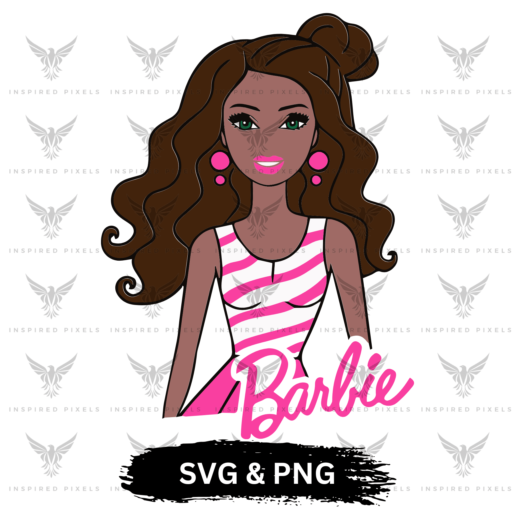 black barbie svg,black barbie png,1,barbie svg, barbie png,c | Inspire ...