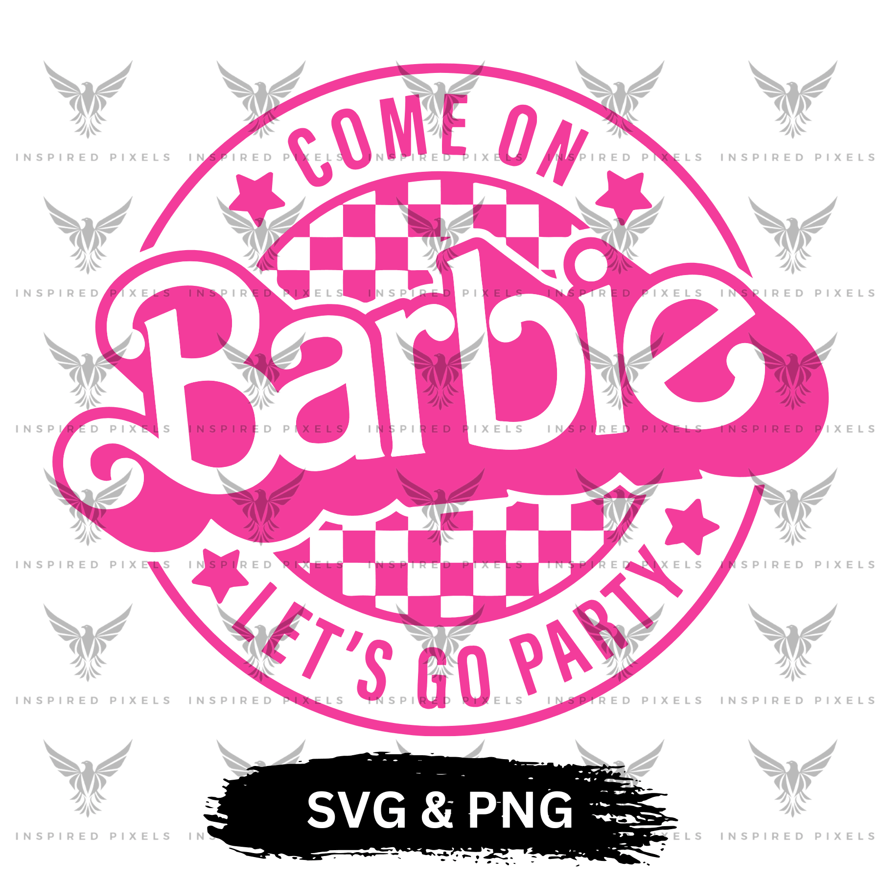 Barbie Lets Go Party svg,Barbie Lets Go Party png, barbie pn | Inspire ...