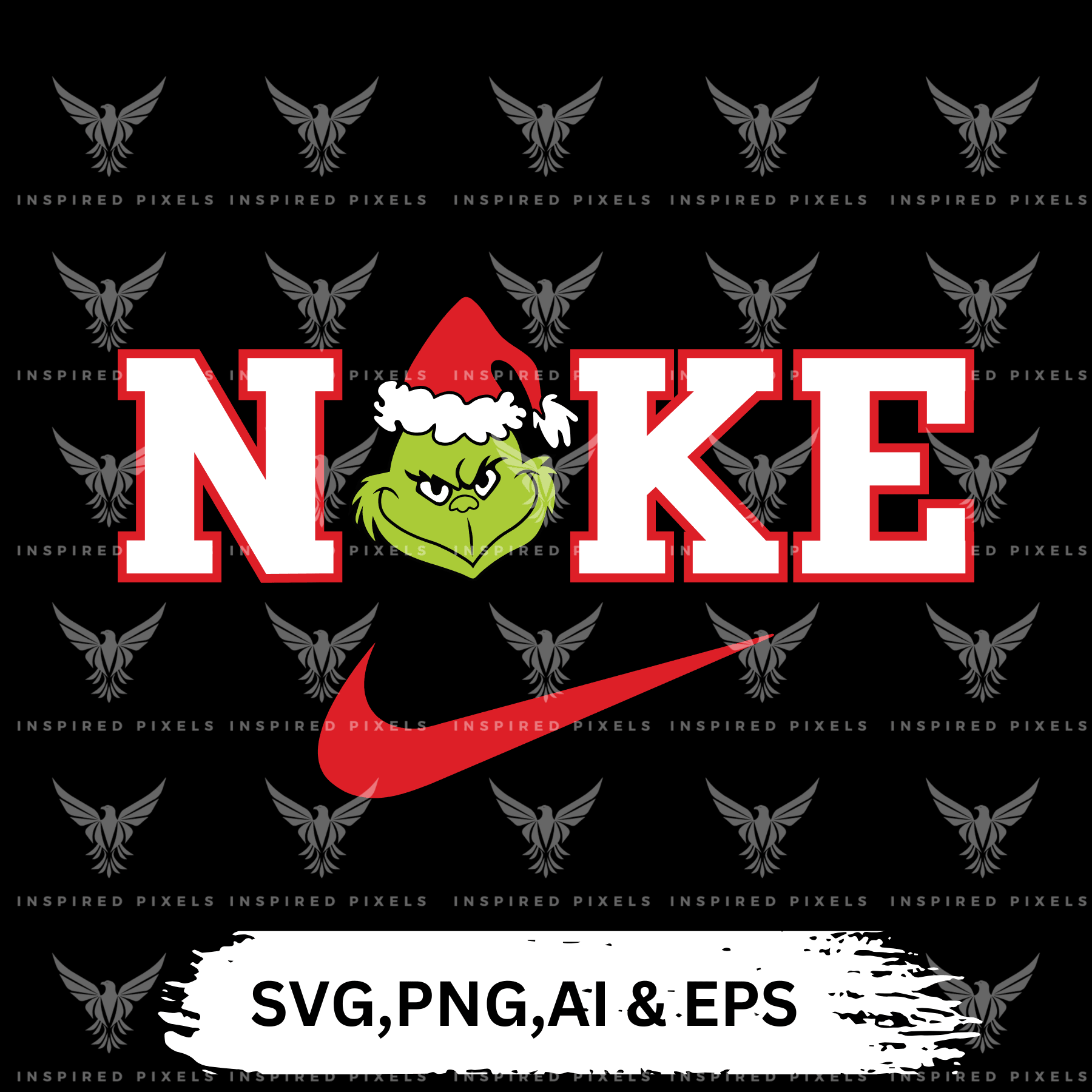 nike grinch svg, christmas nike grinch svg,grinch svg, grinc | Inspire ...