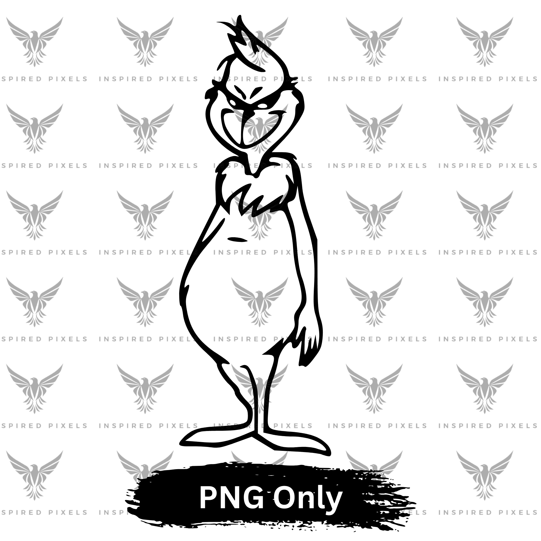 Grinch Outline png,grinch face png, grinch png,cricut grinch | Inspire ...