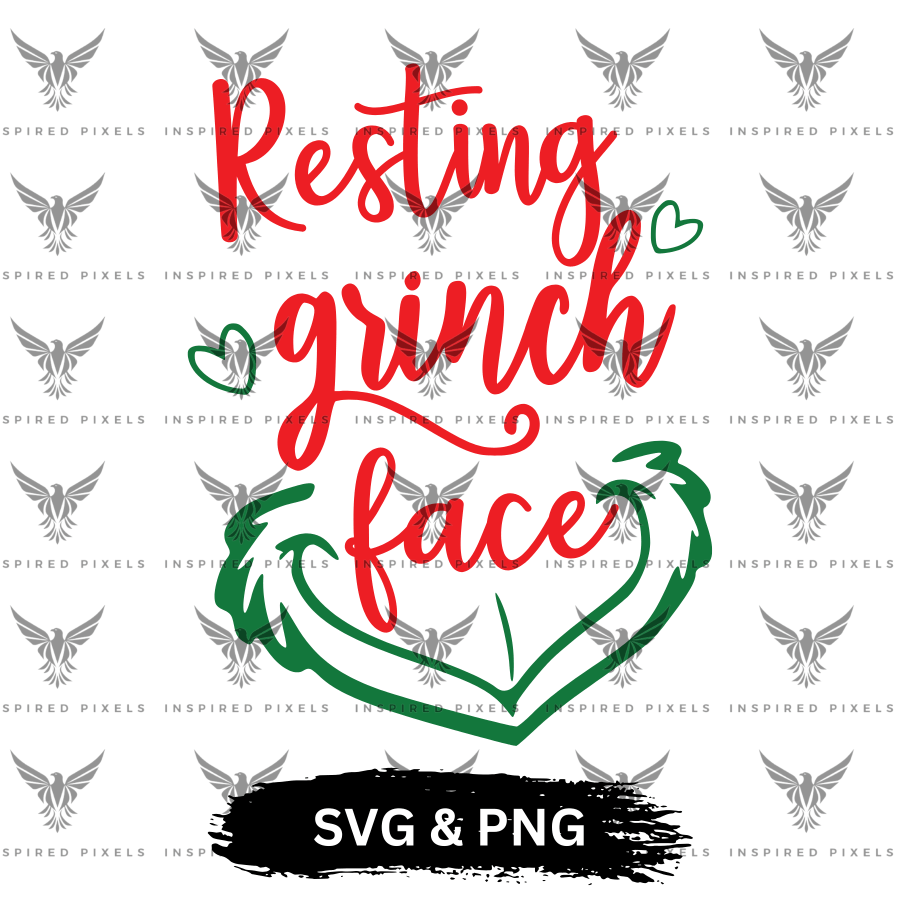 Resting Grinch Face SVG,Grinch SVG, Grinch PNG, Cricut Grinc | Inspire ...
