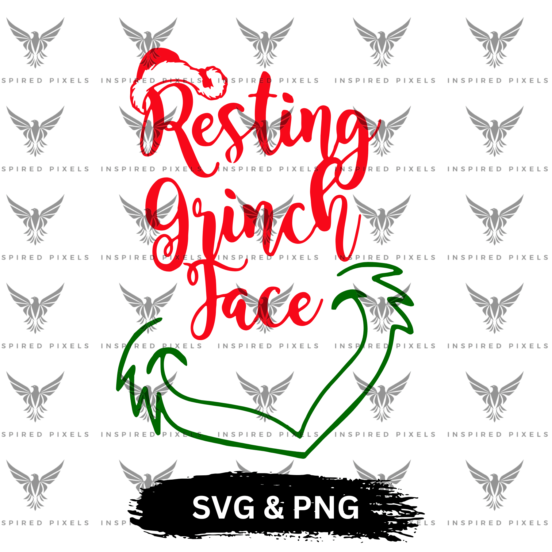 Resting Grinch Face SVG,Grinch SVG, Grinch PNG, Cricut Grinc | Inspire ...