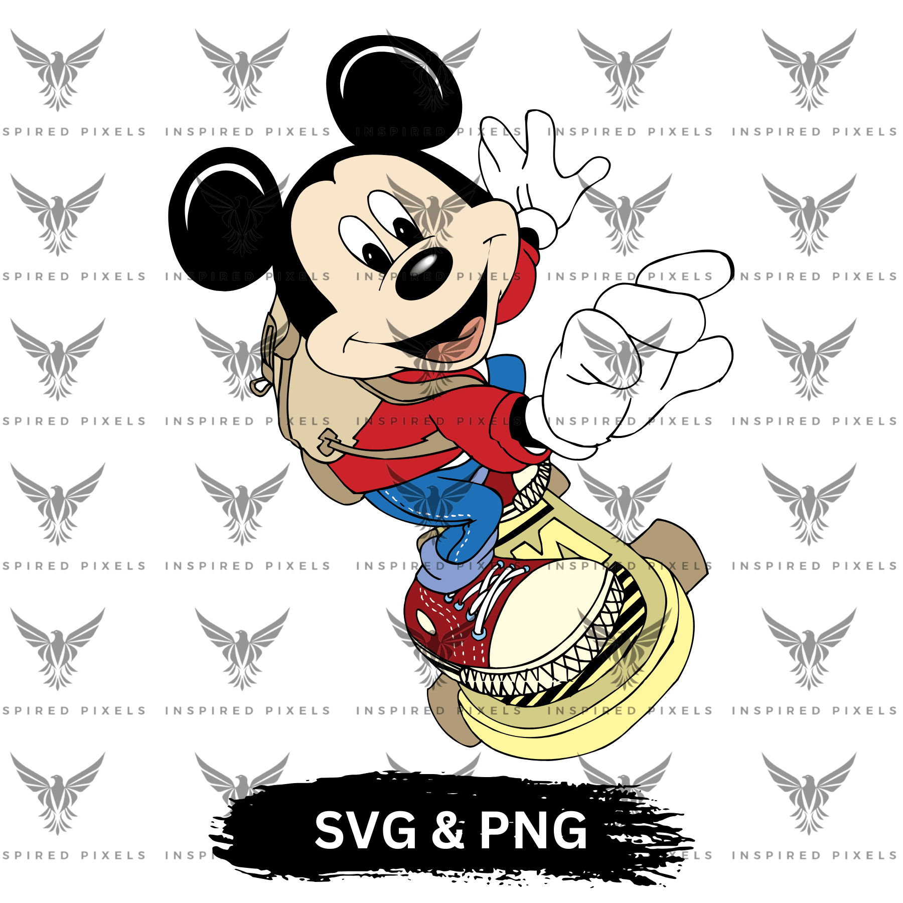 mickey mouse svg, vector mickey mouse svg, mickey mouse png, | Inspire ...