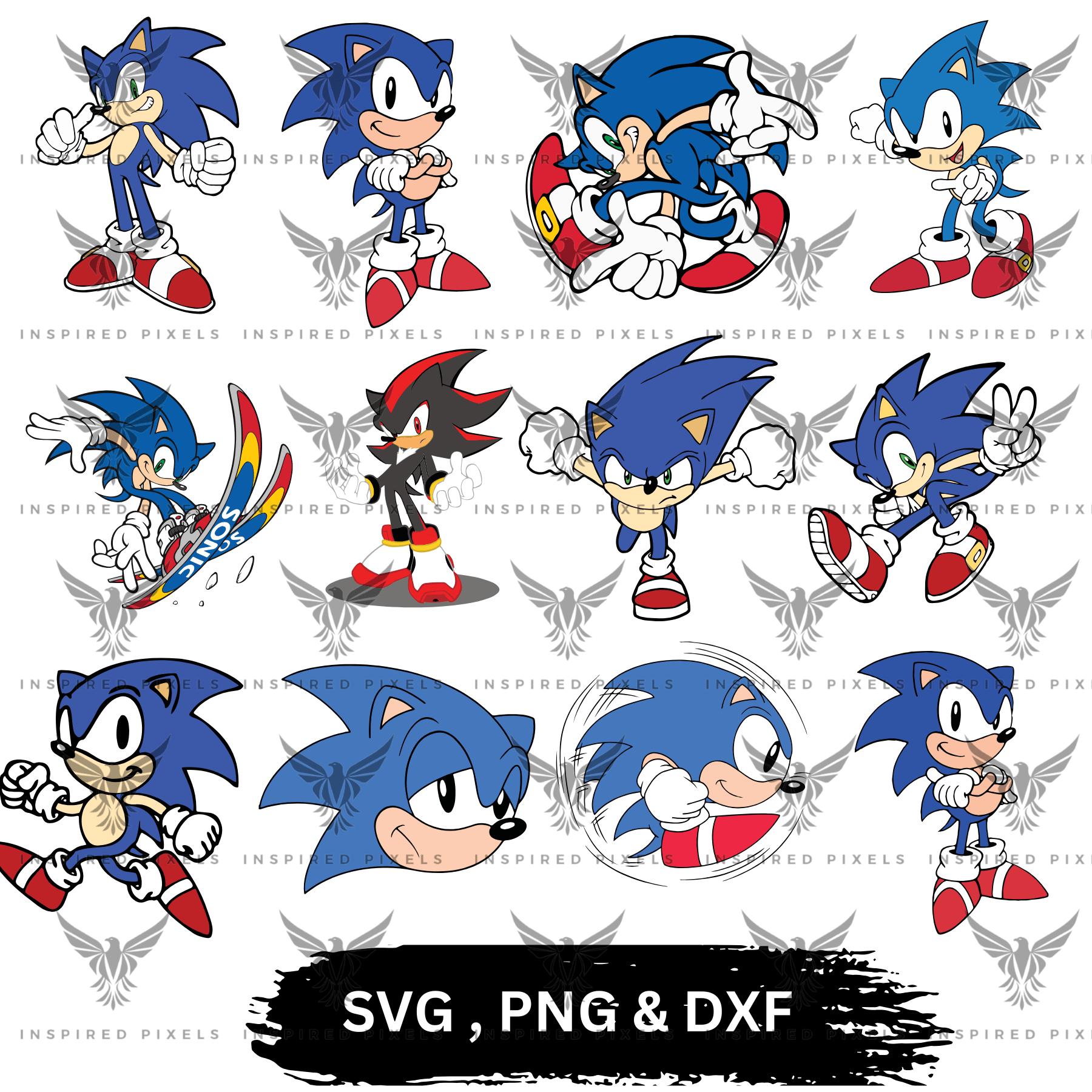 super sonic svg bundle,sonic svg bundle,sonic png bundle,son | Inspire ...