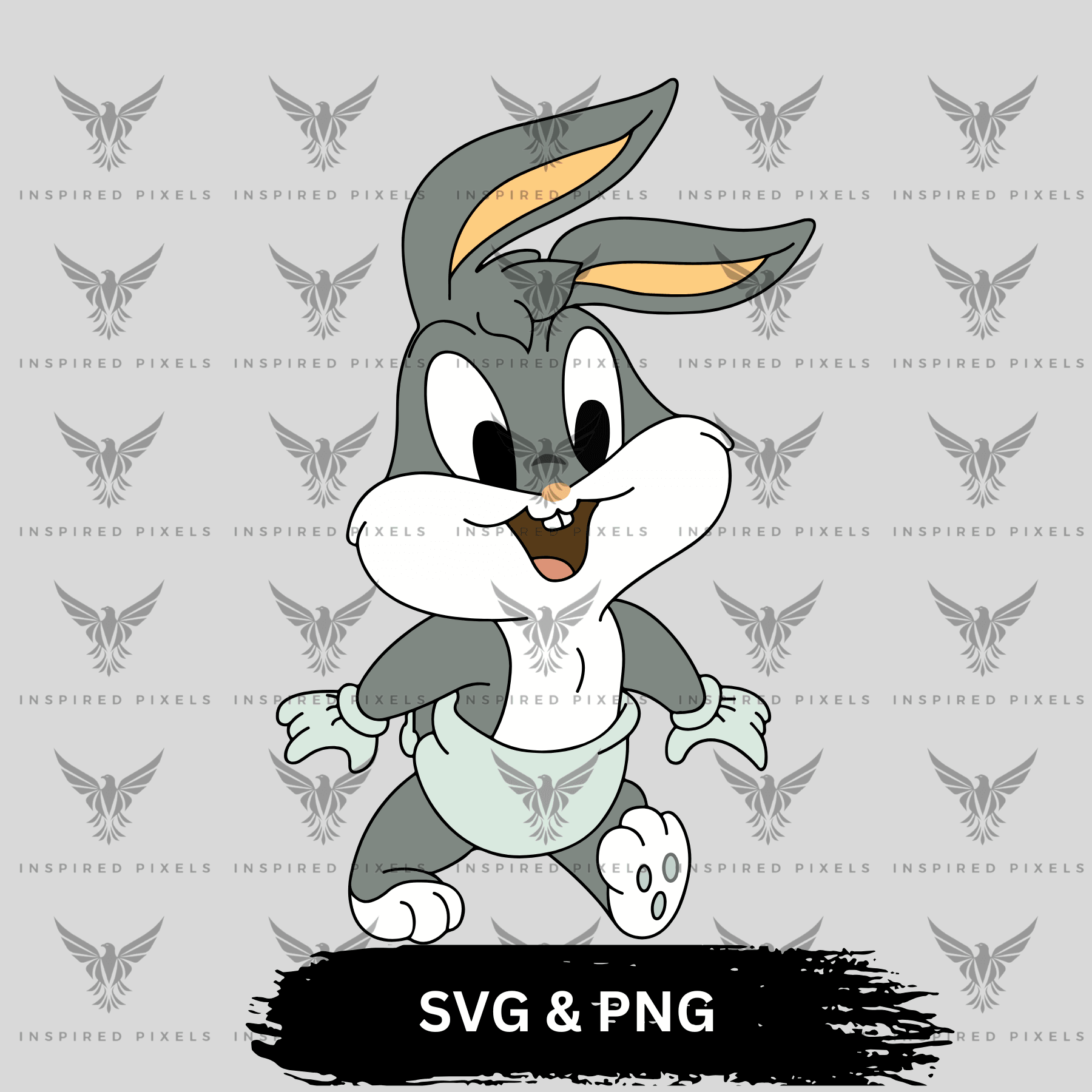 Bugs Bunny SVG, Bugs Bunny PNG, Bugs Bunny SVG PNG, Bugs Bun | Inspire ...