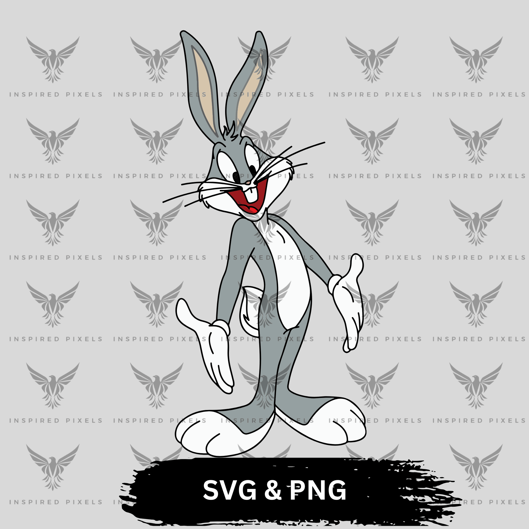 Bugs Bunny SVG PNG, Bugs Bunny SVG, Bugs Bunny PNG, Baby Bug | Inspire ...
