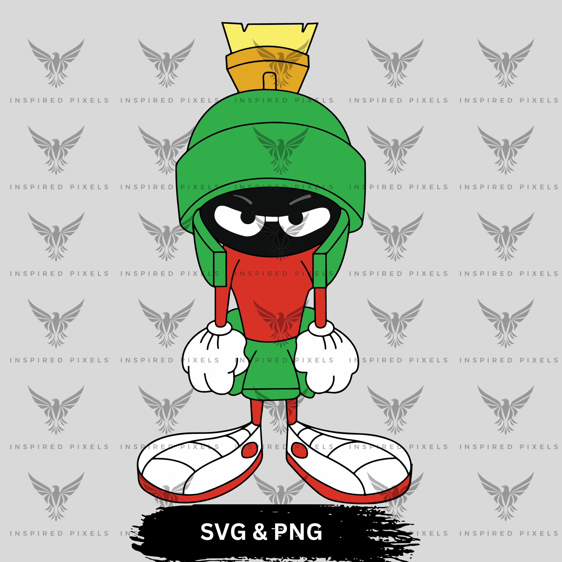 Marvin the Martian SVG, Marvin the Martian PNG, Marvin the M | Inspire ...