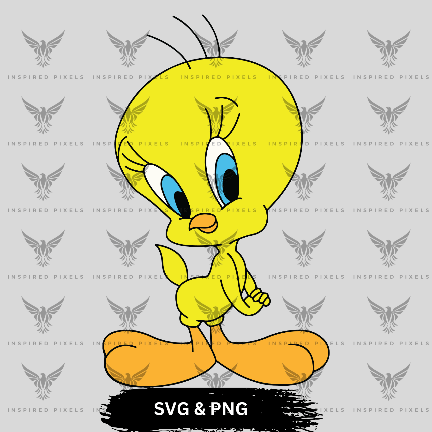 Tweety SVG,Tweety PNG,Tweety SVG PNG, Baby Tweety SVG PNG,Cu | Inspire ...