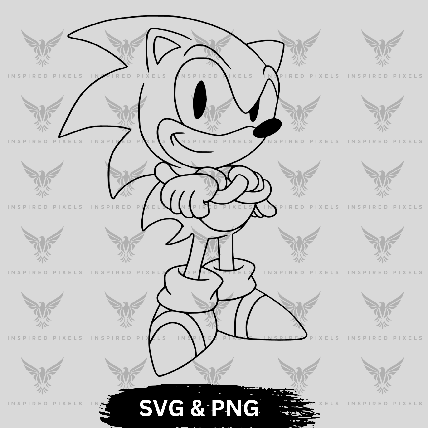 sonic outline svg,sonic outline png,super sonic svg png,soni | Inspire ...