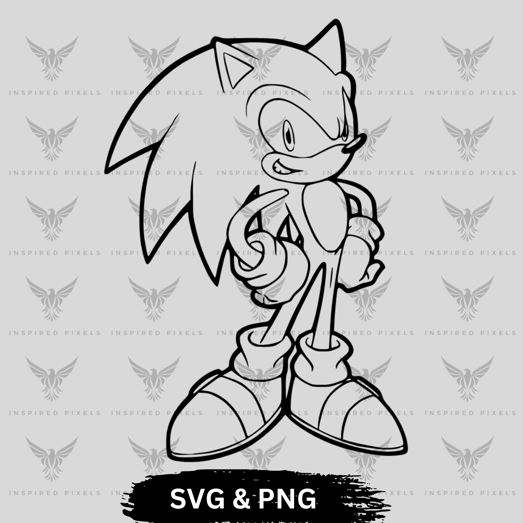 sonic outline svg,sonic outline png,super sonic svg png,soni | Inspire ...