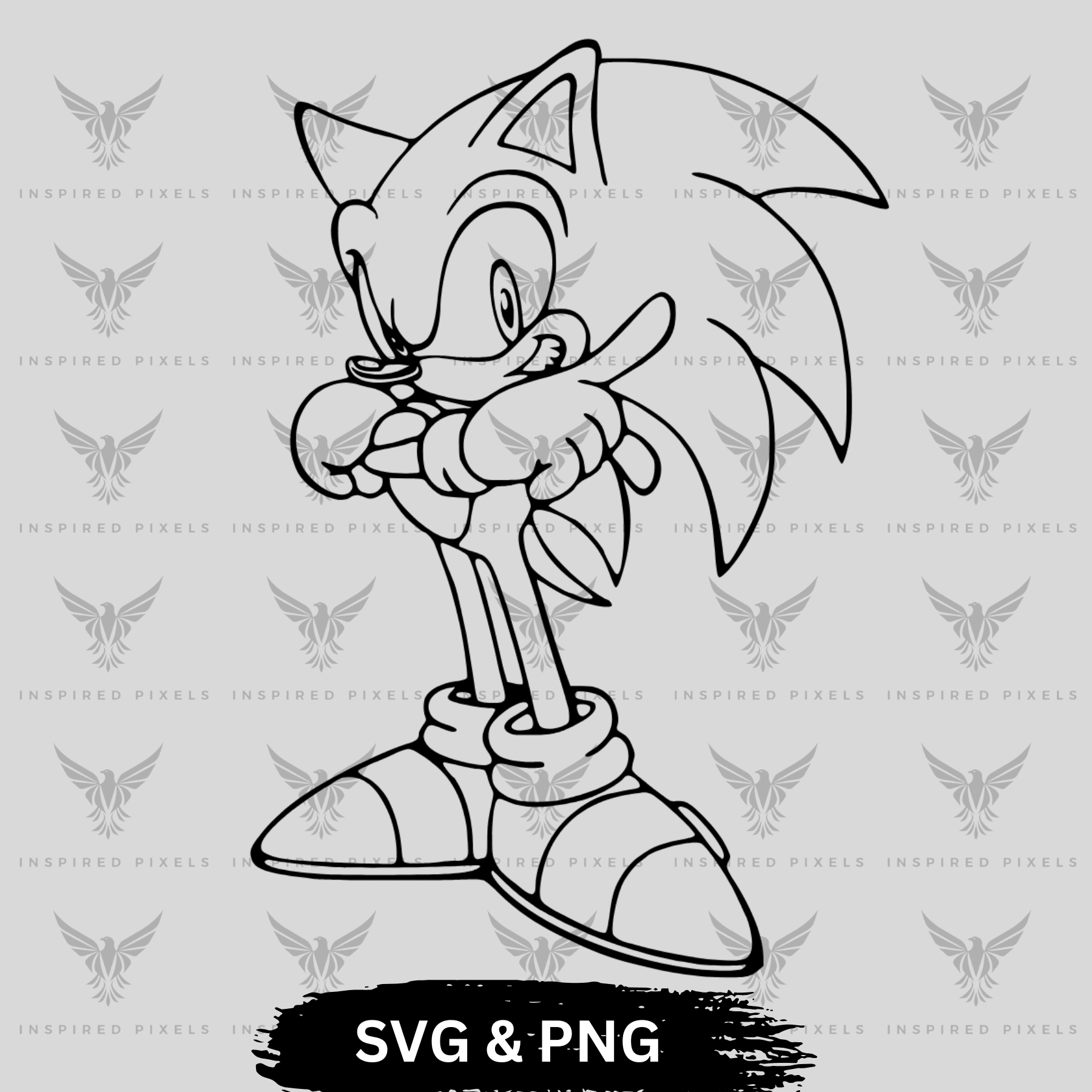sonic outline svg,sonic outline png,super sonic svg png,soni | Inspire ...