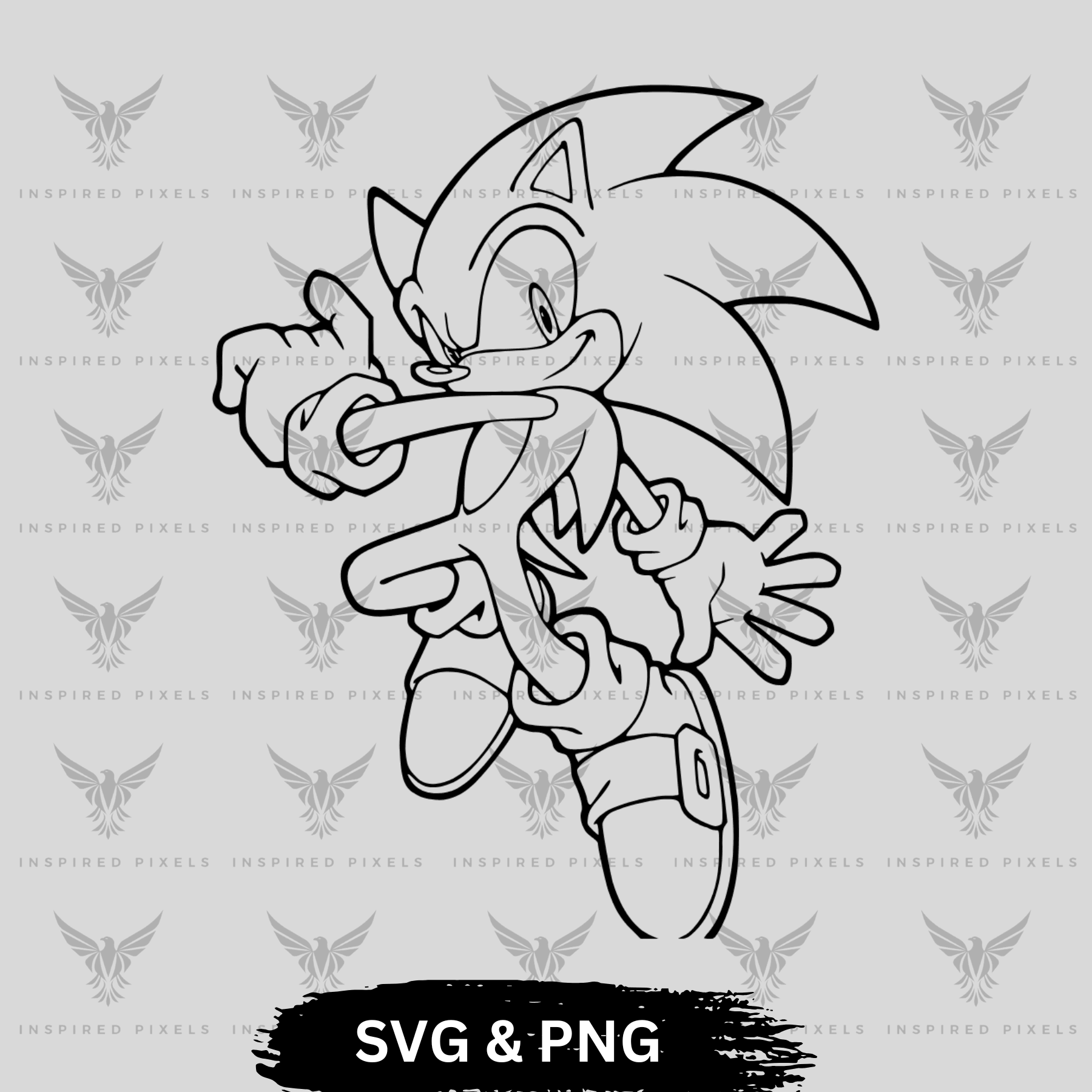 sonic outline svg,sonic outline png,super sonic svg png,soni | Inspire ...