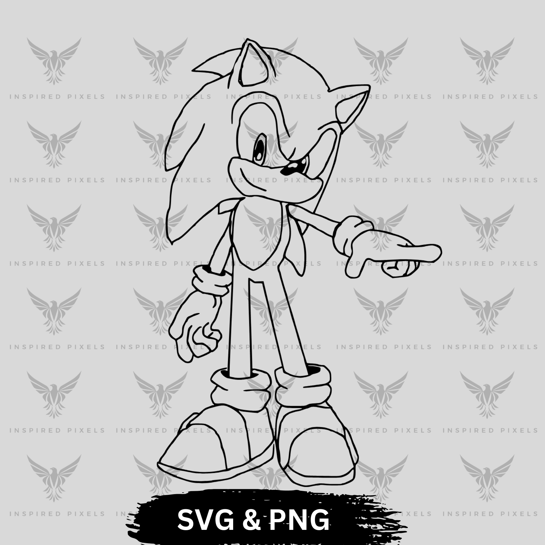 sonic outline svg,sonic outline png,super sonic svg png,soni | Inspire ...
