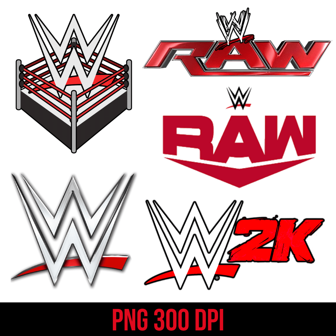 Wwe Bundle Logo PNG, Sport Brand vector, Wwe Stickers Png, W | Inspire ...