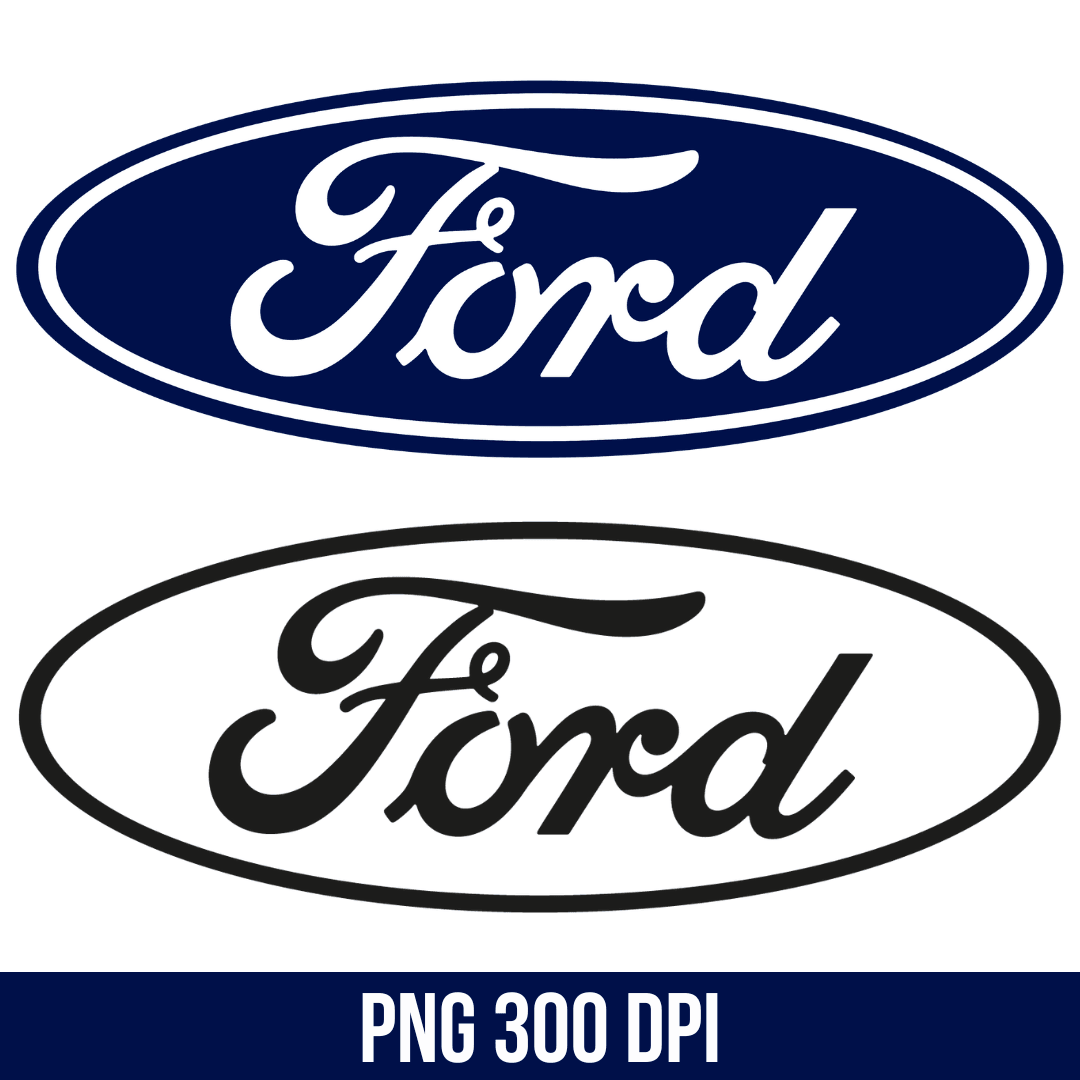 Ford logo vector PNG, Ford Logo ClipArt, Cut Files for Silho | Inspire ...