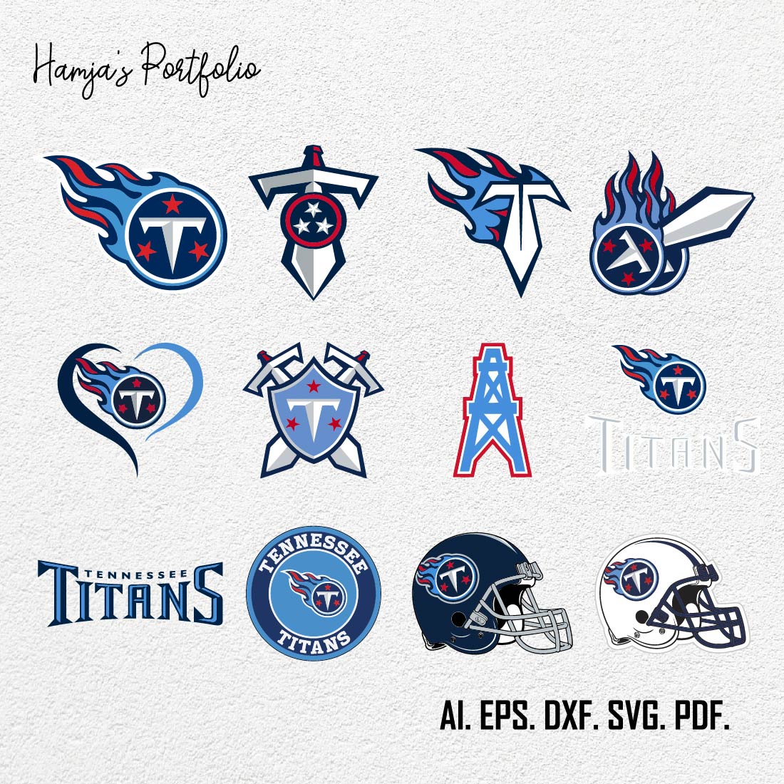 Tennessee Titans Logo SVG Vector Design | Inspire Uplift