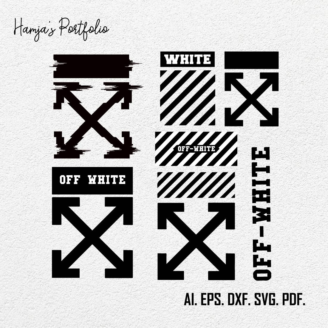 Off White Logo Svg Vector Design | Inspire Uplift