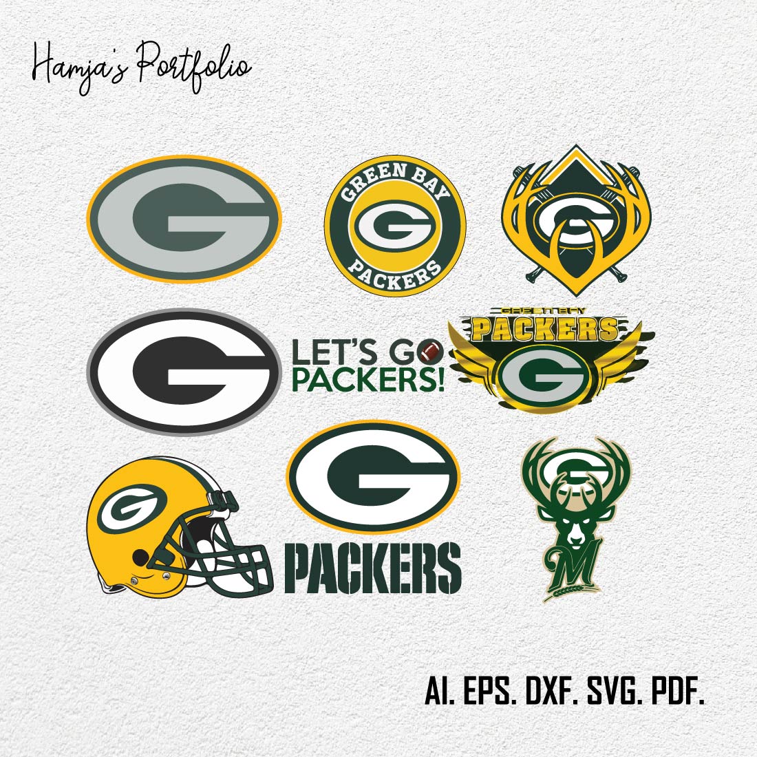 Green Bay Packers Logo SVG, Packers Logo PNG, Green Bay Pack | Inspire ...