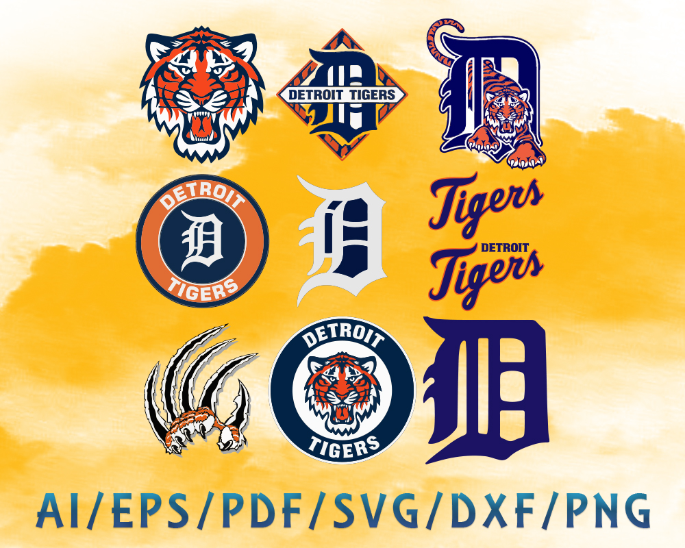 Detroit Tigers Logo SVG | Inspire Uplift