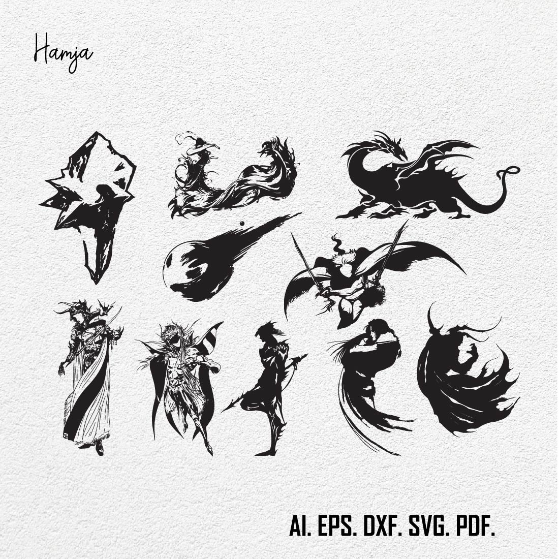 Final Fantasy logo SVG, Final Fantasy Vector logo SVG bundle | Inspire ...