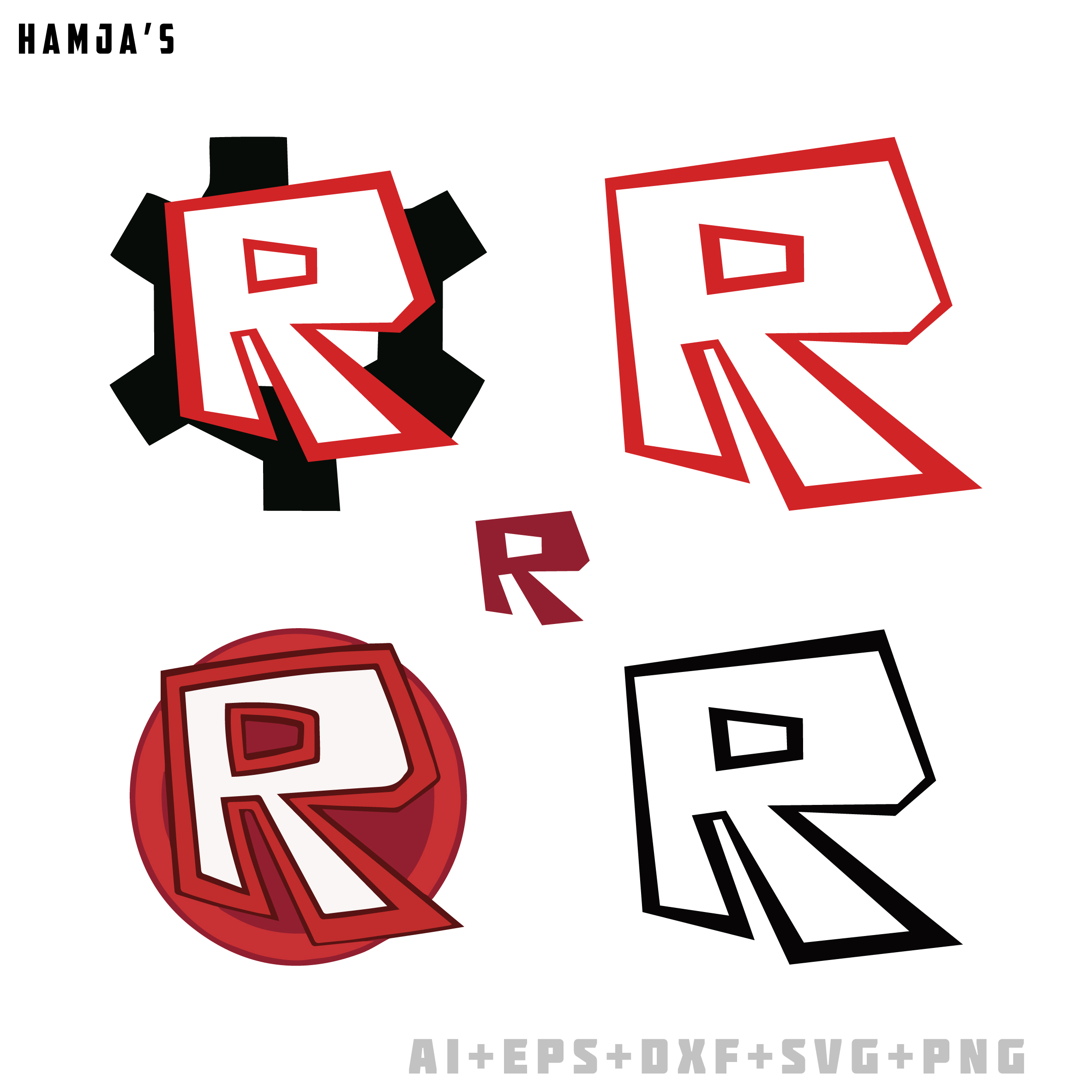 Roblox Characters Logo Svg Design ,Roblox Font, Roblox Svg B | Inspire ...