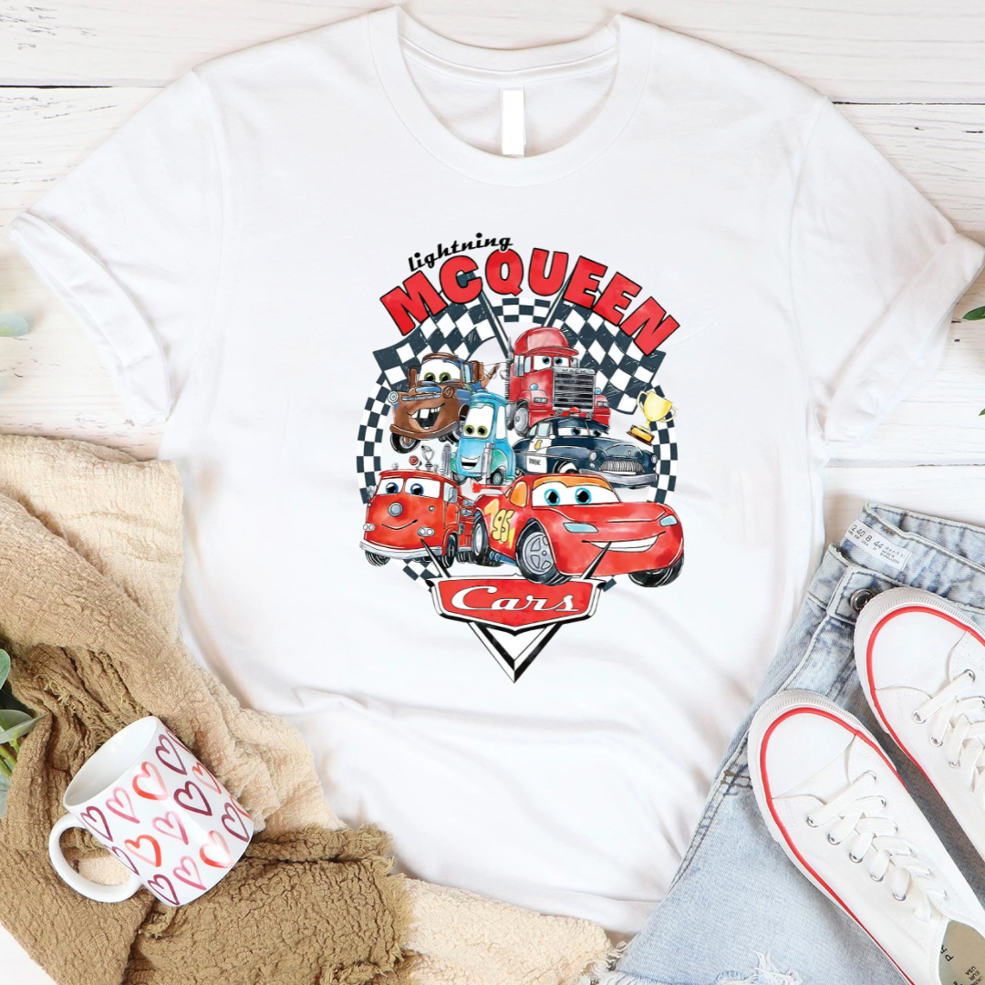 Retro Lightning Mcqueen Vintage Disney Cars DisneyLand Hallo | Inspire ...