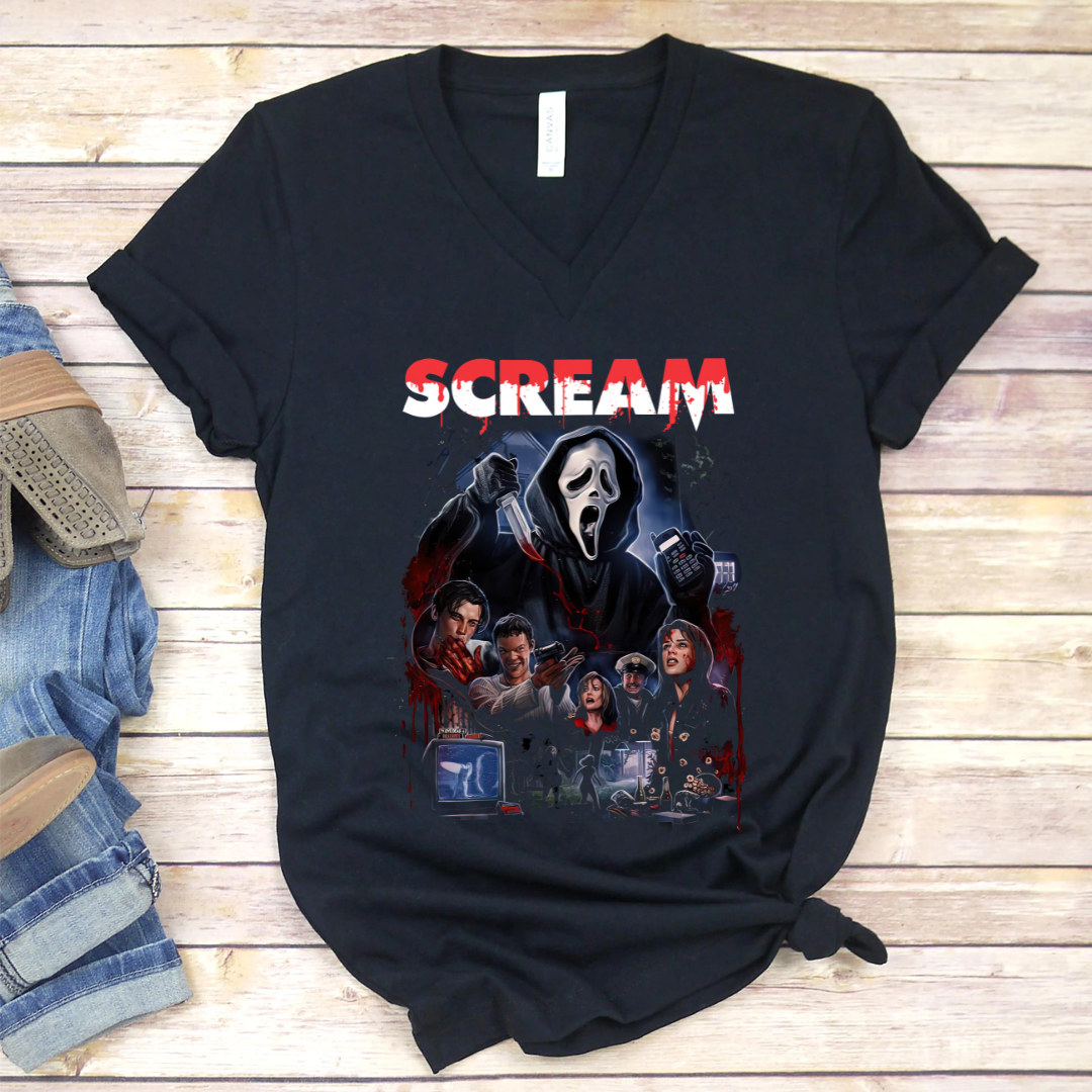 Scream 1 - black PNG | Inspire Uplift